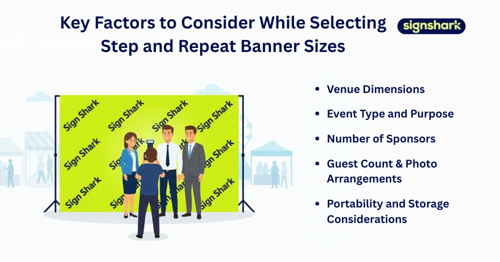 Step and Repeat Banner Size Guide to Choose the Right One