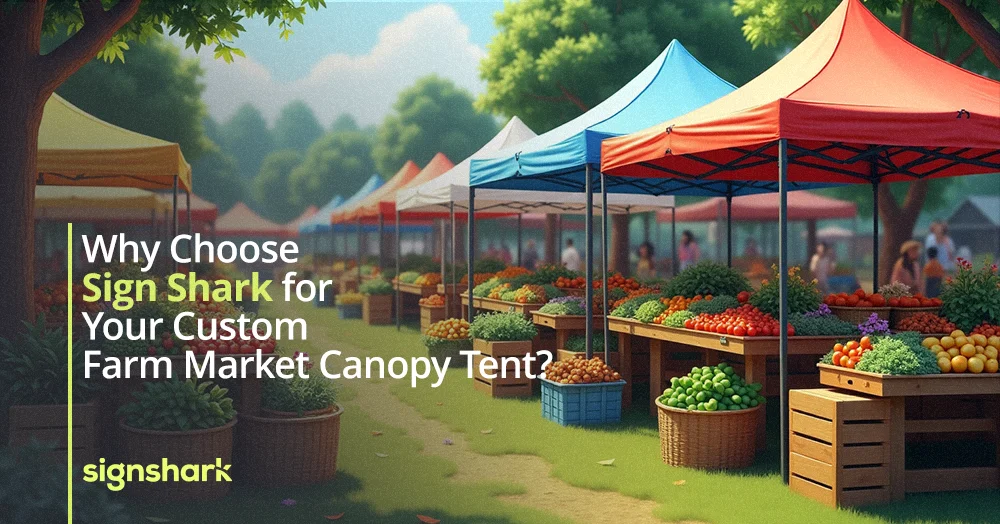 Best Custom Canopy for Farmers Markets and Outdoor Vendors